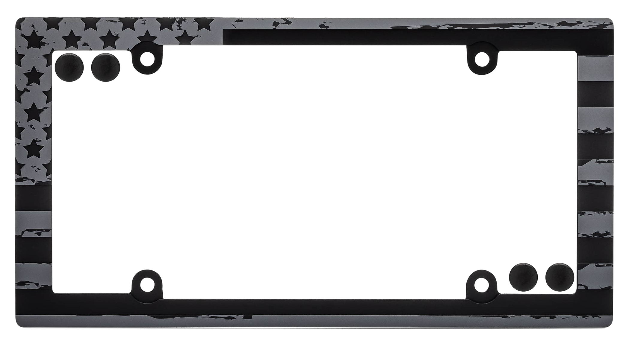 Cruiser Accessories Matte American Flag License-Plate Frame with ...